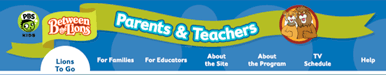 Between the Lions Parents and Teachers
